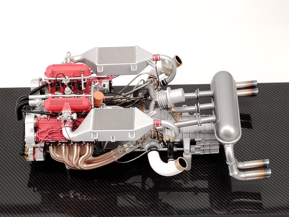 KX MODEL 1/4 Ferrari 288 GTO engine red limited edition engine model ...